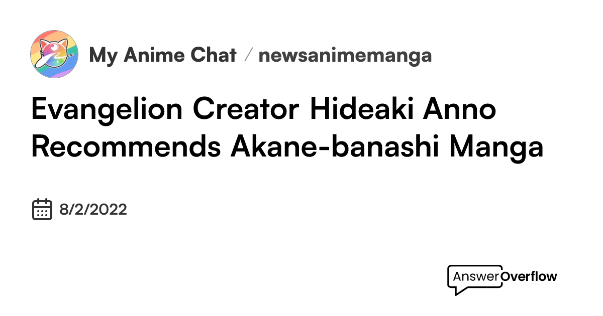 @Manga news - My Anime Chat