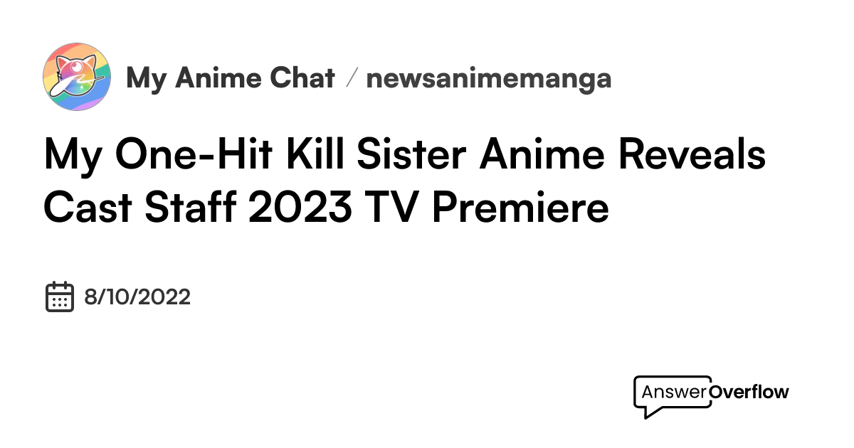 @Anime news - My Anime Chat