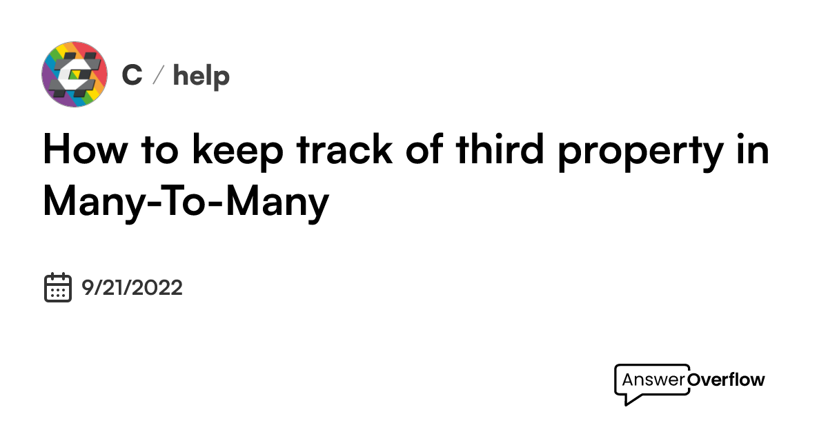 How to keep track of third property in Many-To-Many - C#