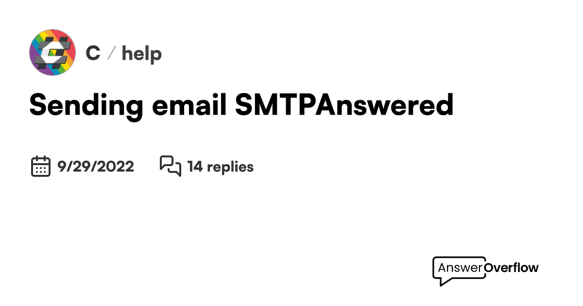Sending email SMTP[Answered] - C#