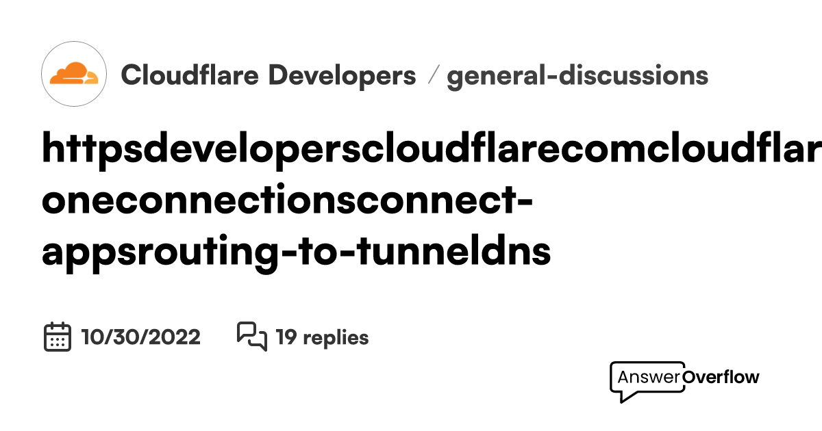https://developers.cloudflare.com/cloudflare-one/connections/connect-apps/routing-to-tunnel/dns ...