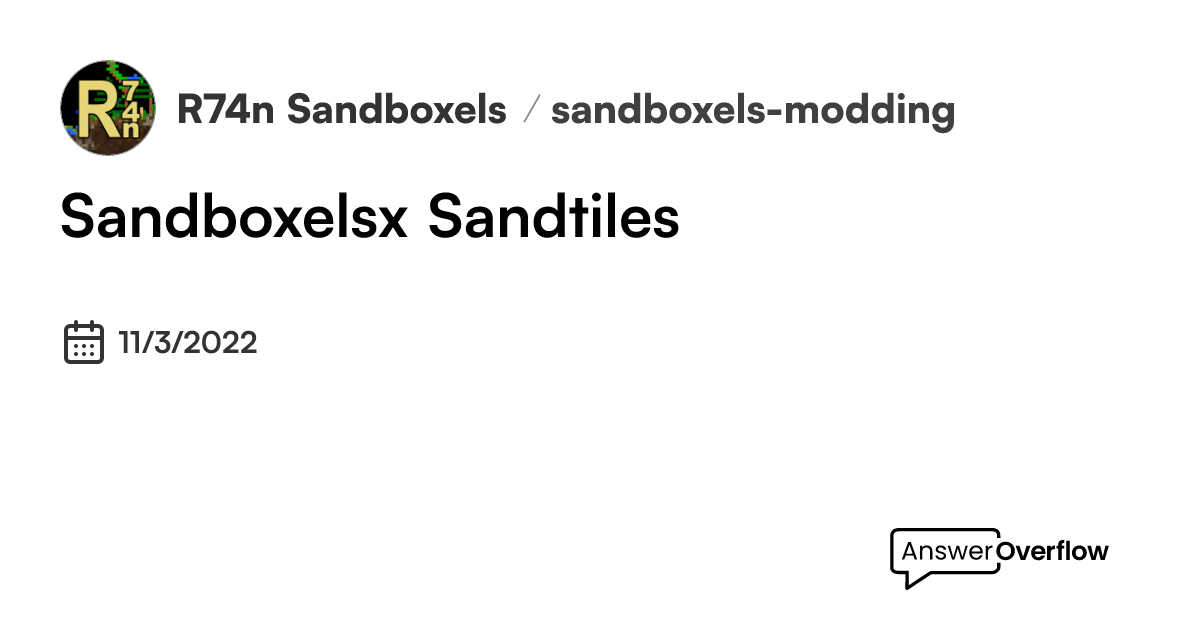 Sandboxels(x)⁻¹ = Sandtiles - 🚨 R74n / Sandboxels