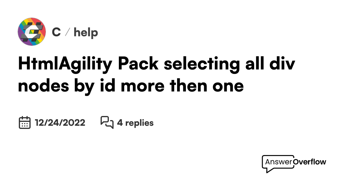 Html.Agility Pack selecting all div nodes by id (more then one)? - C#