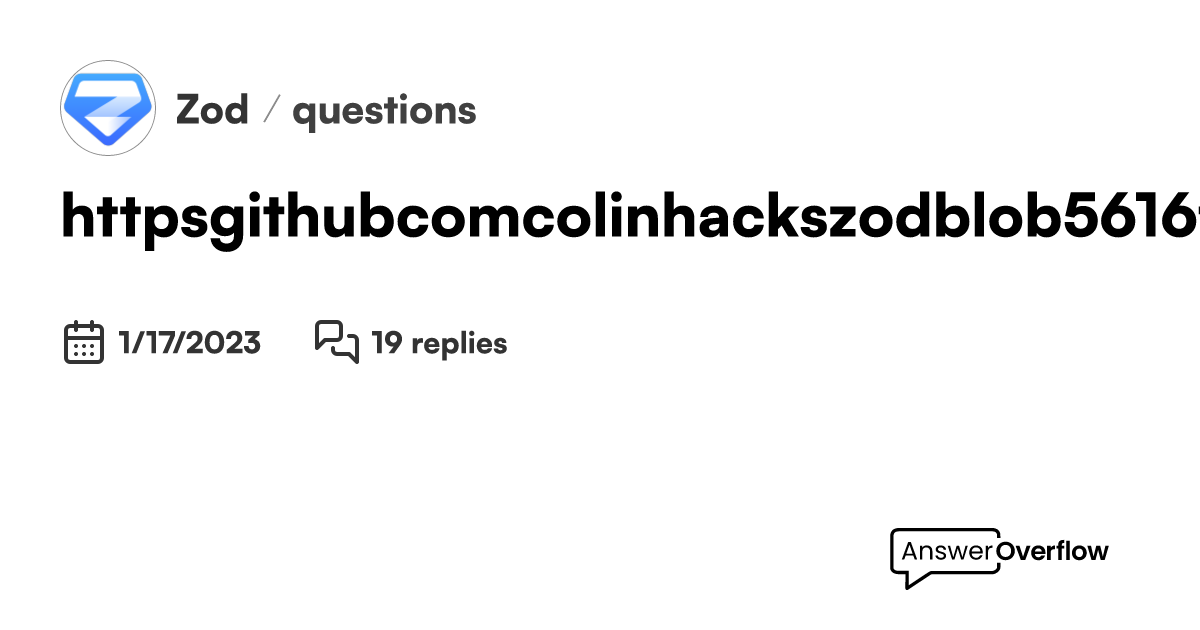 https://github.com/colinhacks/zod/blob/5616f6b505090ebb1775d1d5567d3ee7baa5519d/src/types.ts# ...