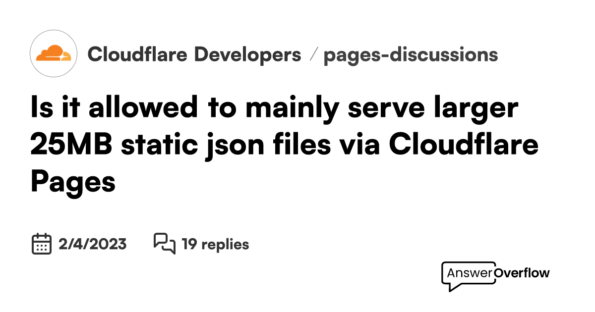 Is it allowed to mainly serve larger