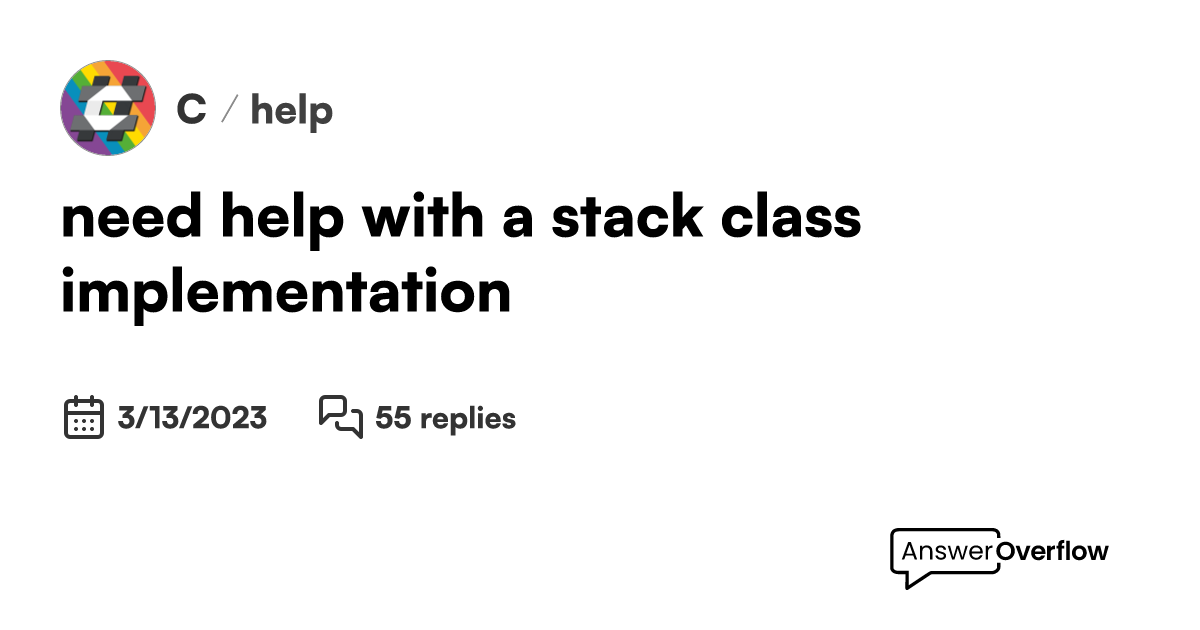 need help with a stack class implementation - C#