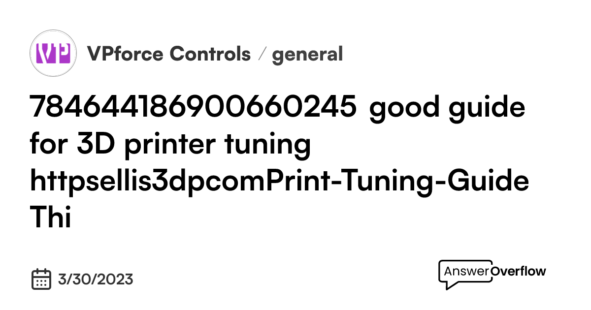 @will3d good guide for 3D printer tuning https://ellis3dp.com/Print ...