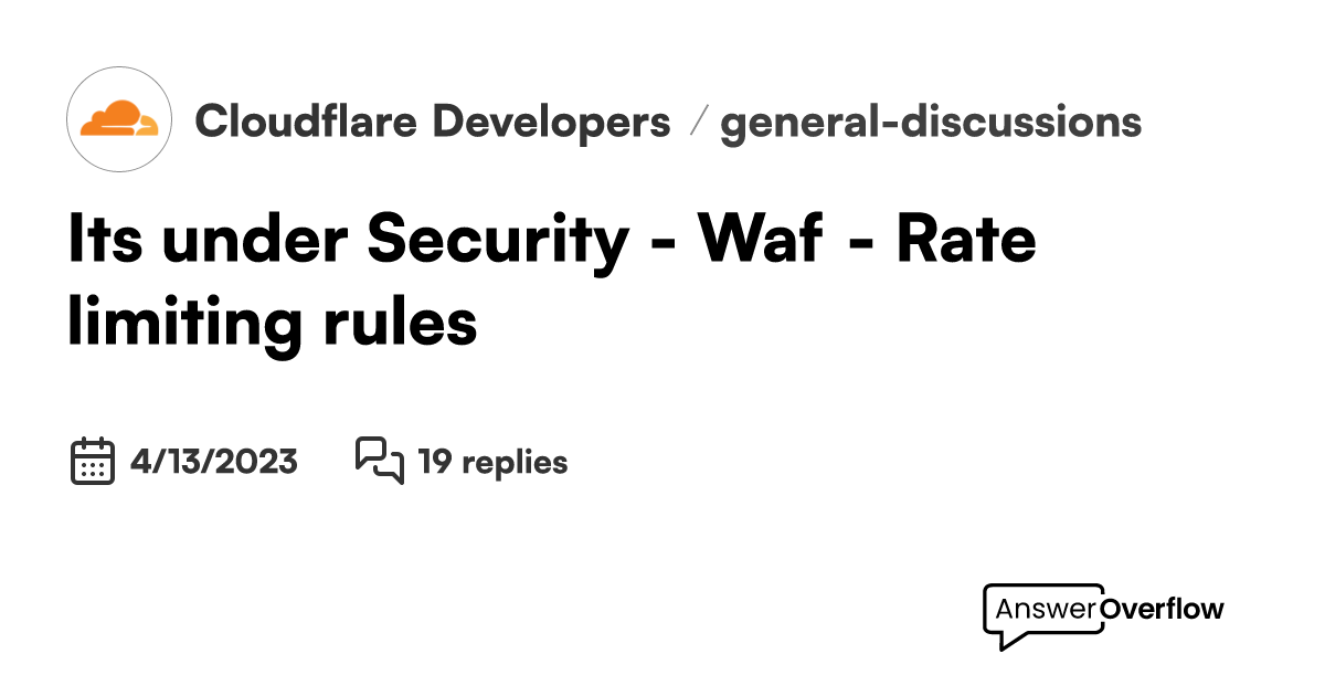 It's under Security -> Waf -> Rate limiting rules - Cloudflare Developers