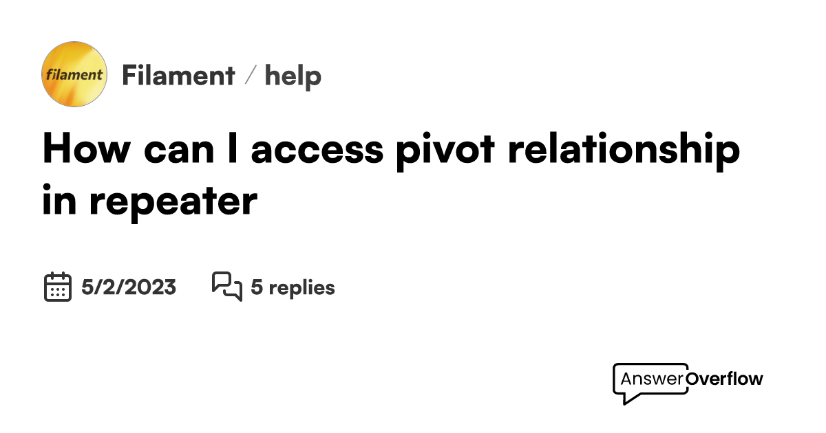 How can I access pivot relationship in repeater? - Filament