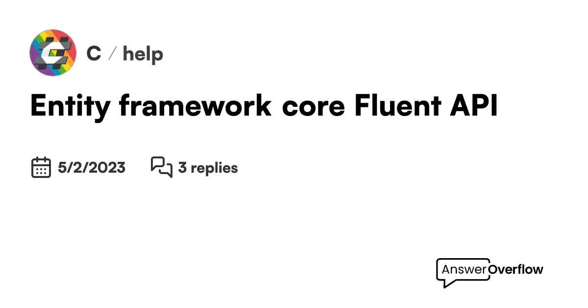 Entity framework core Fluent API - C#