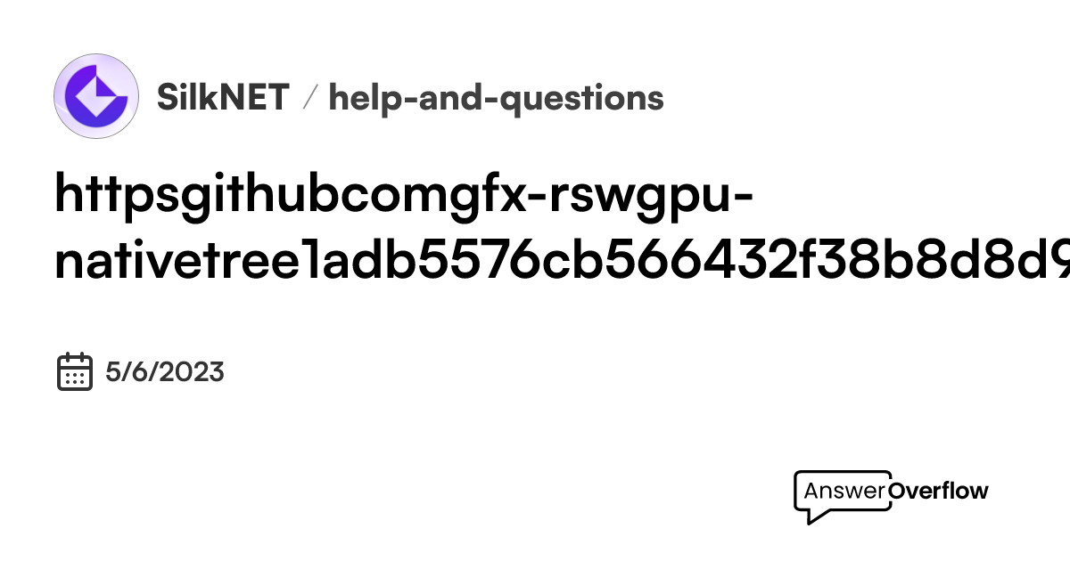 https://github.com/gfx-rs/wgpu-native/tree/1adb5576cb566432f38b8d8d9891630b94820133 - Silk.NET