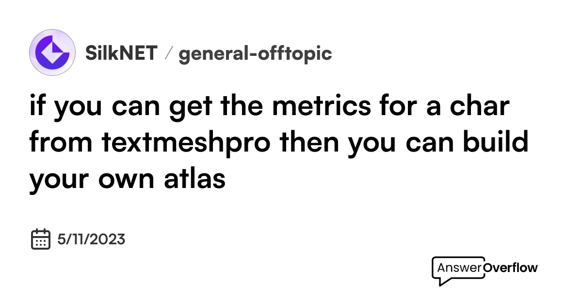 if you can get the metrics for a char from textmeshpro, then you can ...