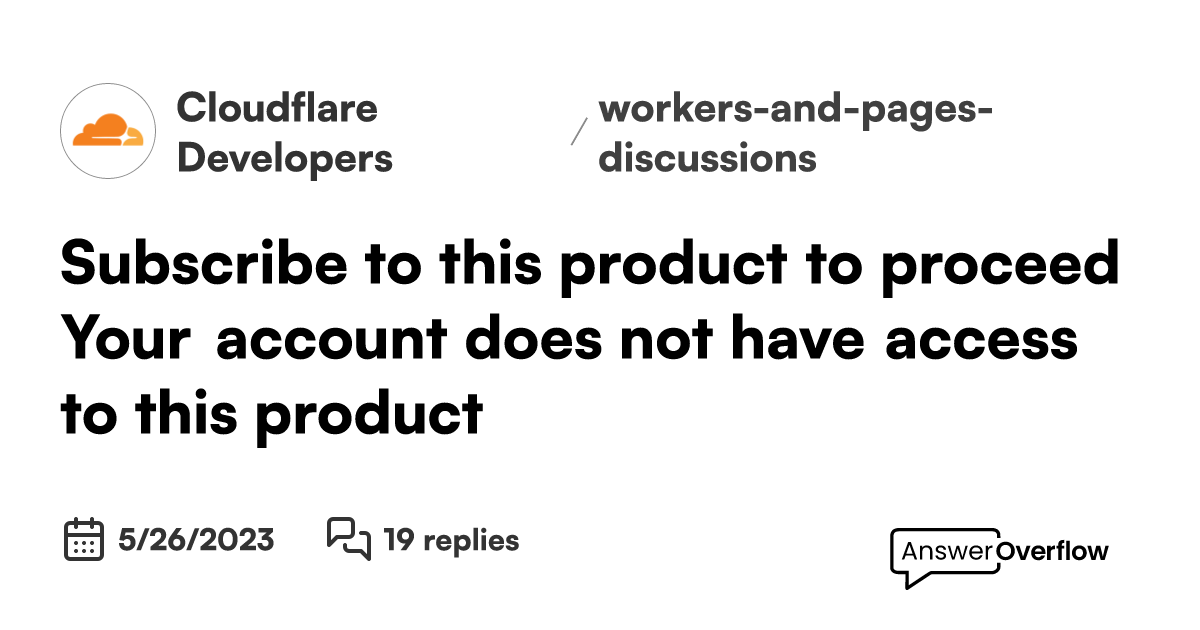 ```Subscribe to this product to proceed. Your account does not have access to this product ...