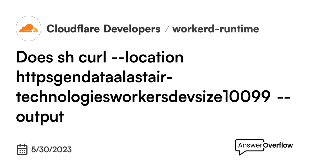 Does ```sh curl --location 'https://gendata.alastair-technologies.workers.dev/?size=10099 ...