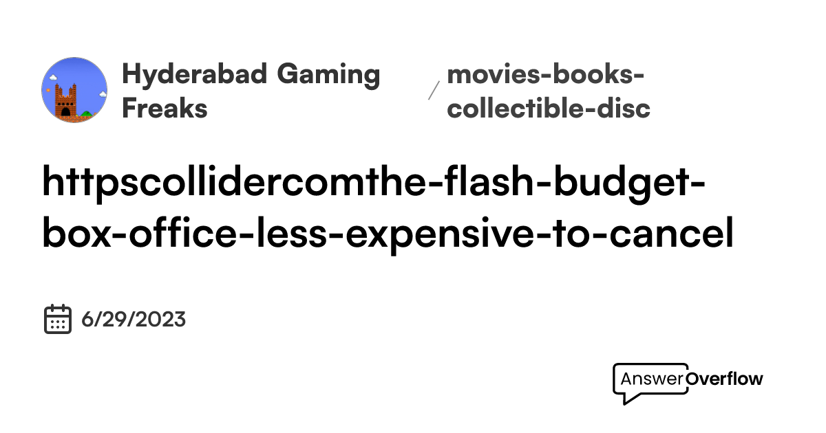 https://collider.com/the-flash-budget-box-office-less-expensive-to ...