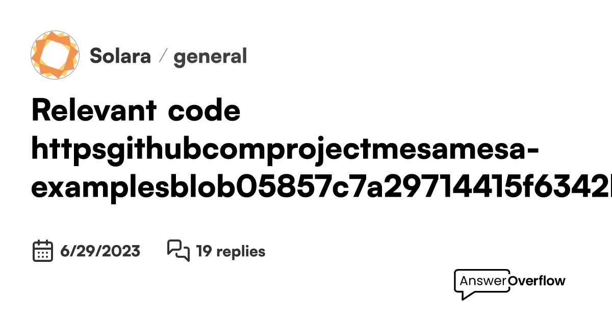 Relevant code: https://github.com/projectmesa/mesa-examples/blob ...