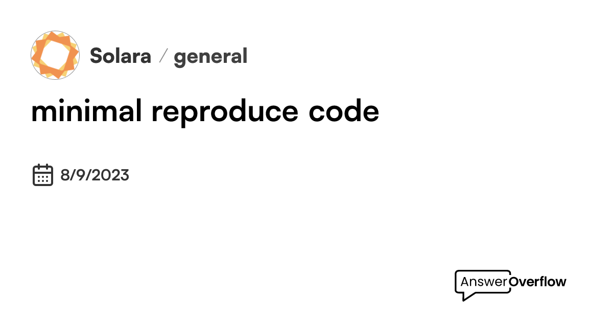 minimal reproduce code: - Solara