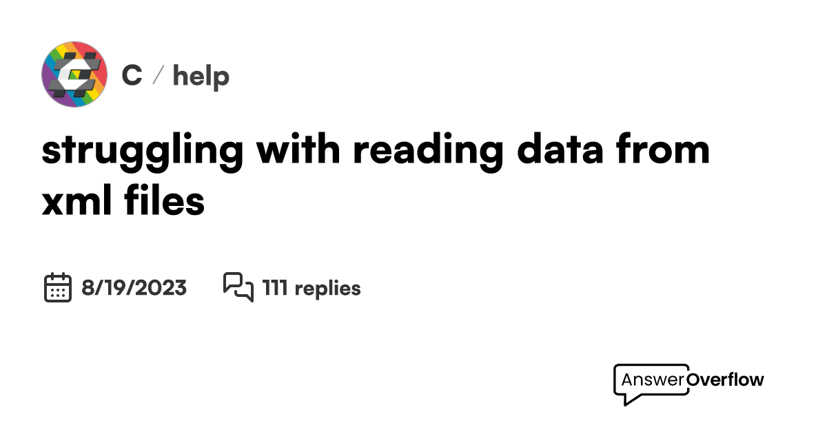 struggling with reading data from xml files - C#