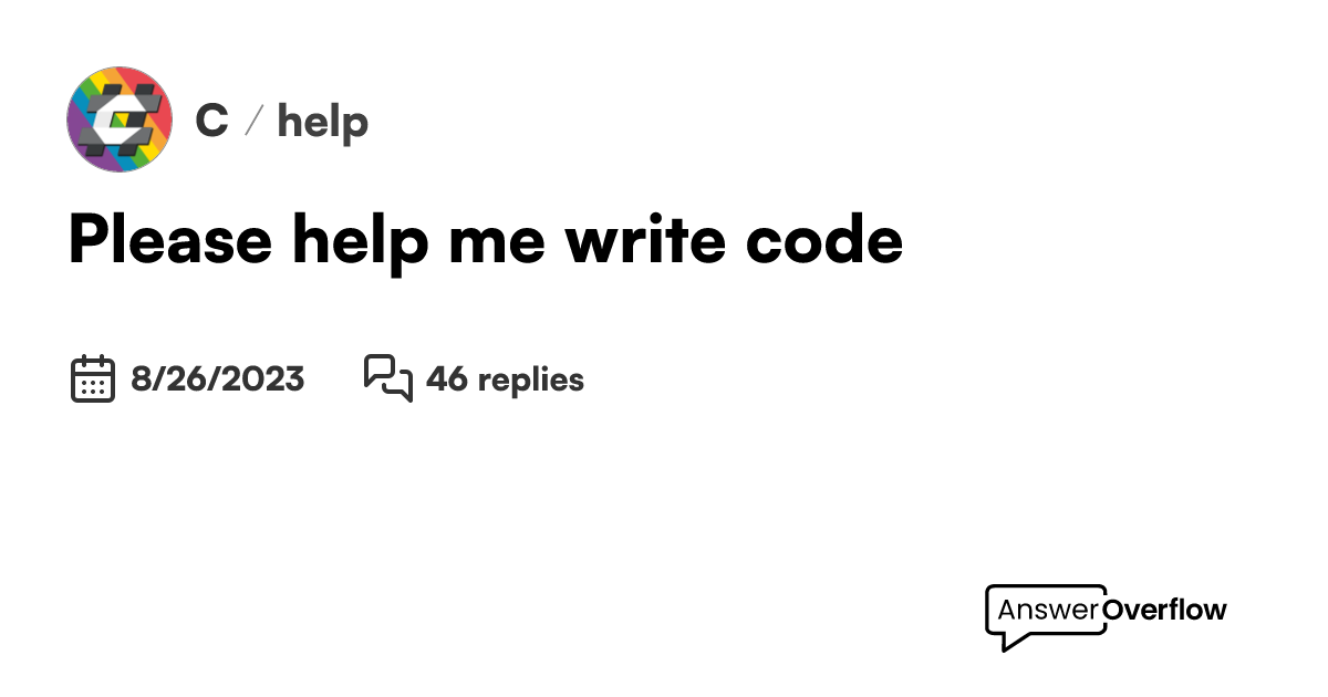 Please help me write code - C#
