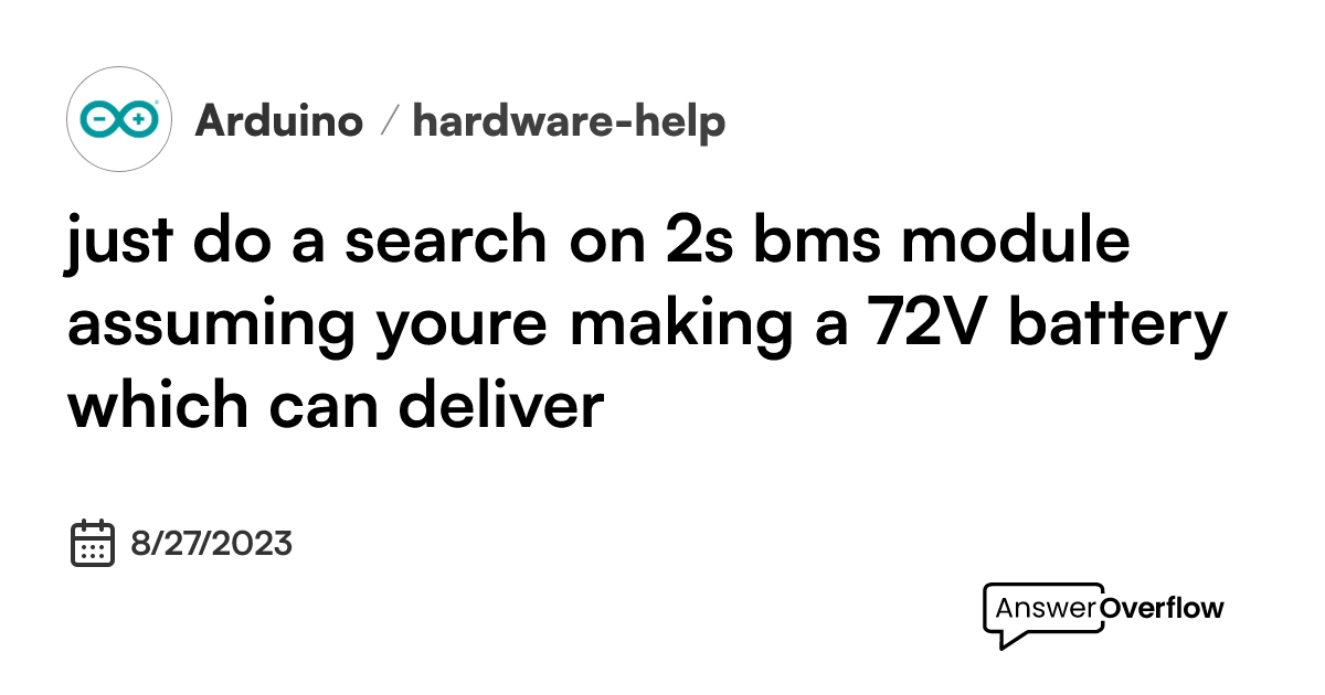 just do a search on *"`2s bms module`"* assuming you're making a 7.2V ...