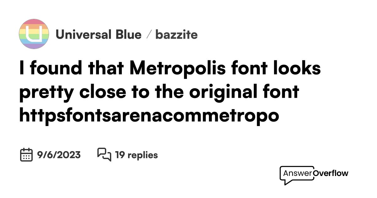 I found that Metropolis font looks pretty close to the original font https://fontsarena.com ...