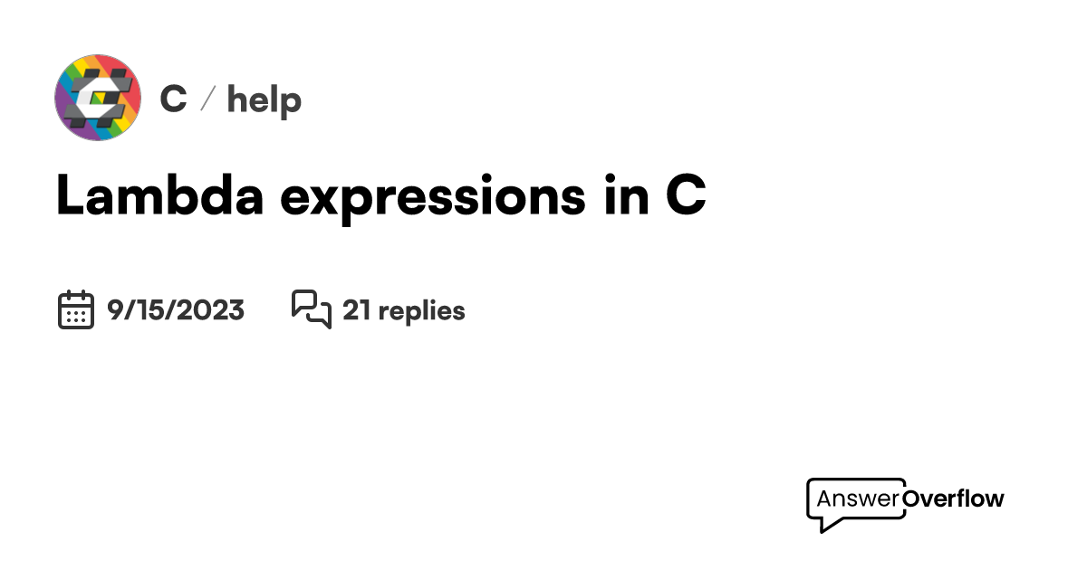 Lambda expressions in C# - C#