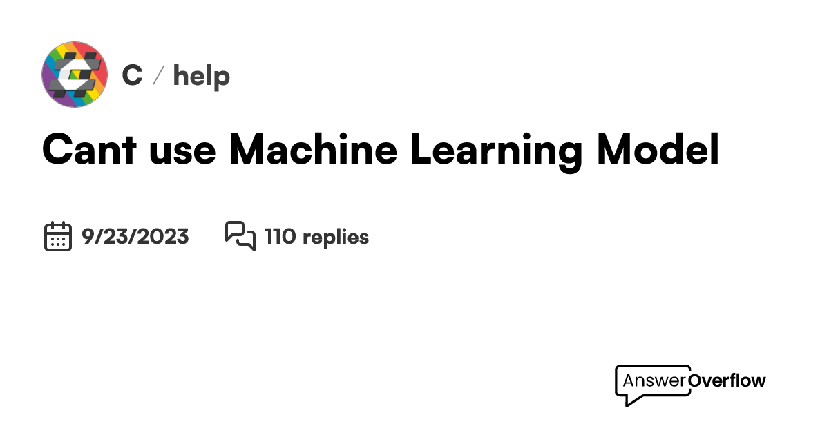 Can't use Machine Learning Model - C#