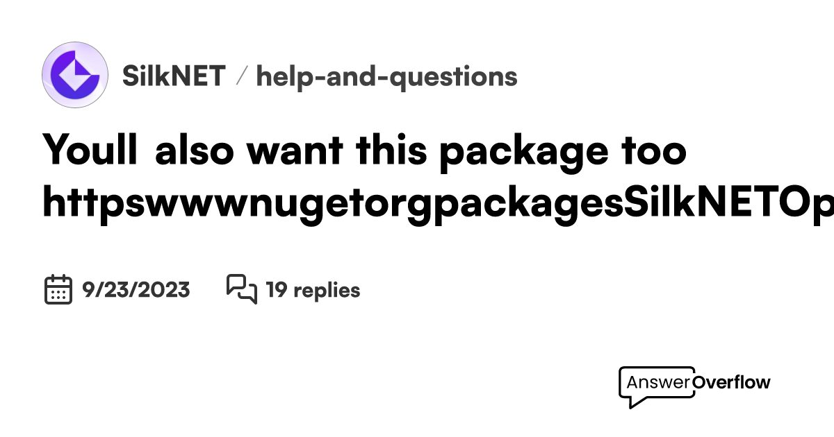You'll also want this package too https://www.nuget.org/packages/Silk.NET.OpenGLES - Silk.NET