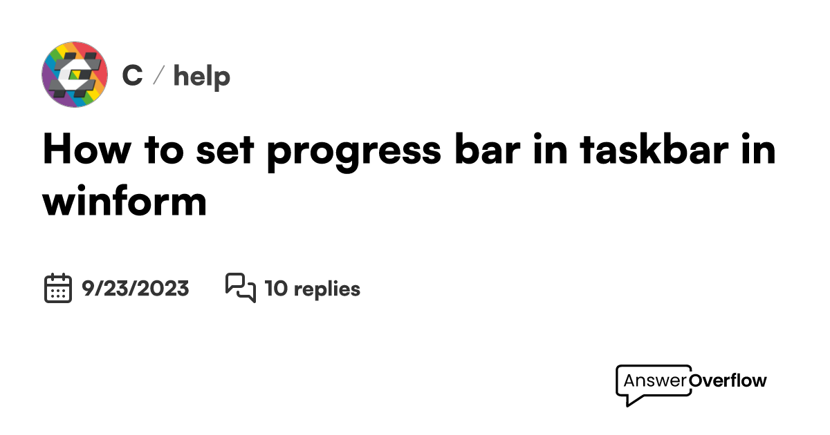 how-to-set-progress-bar-in-taskbar-in-winform-c
