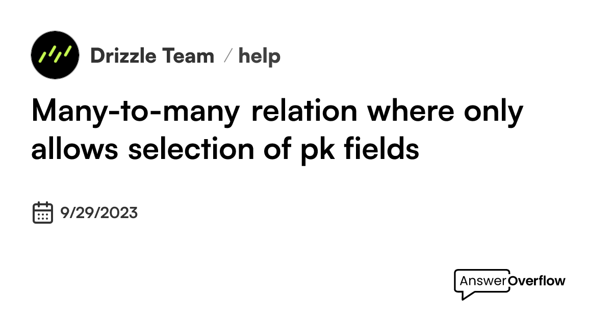 Many-to-many relation "where" only allows selection of pk fields ...