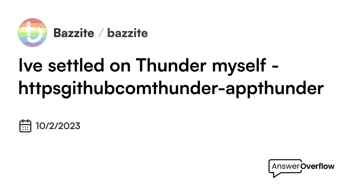 I've settled on Thunder myself. - https://github.com/thunder-app/thunder - Universal Blue