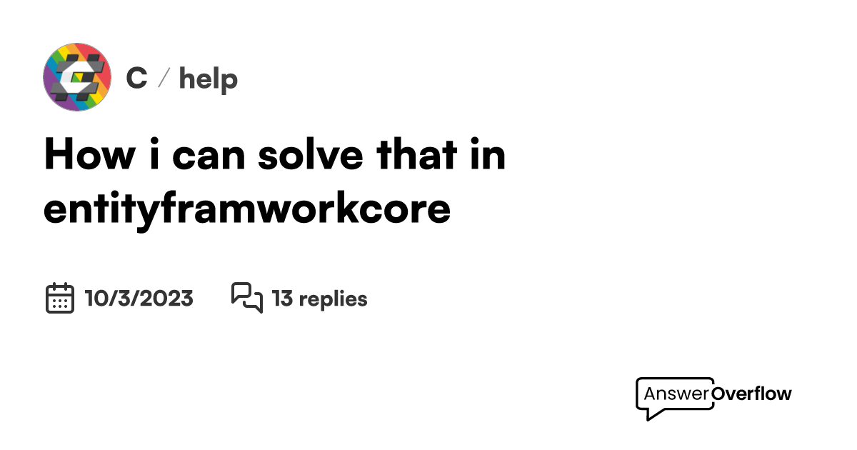 How i can solve that in entityframworkcore - C#