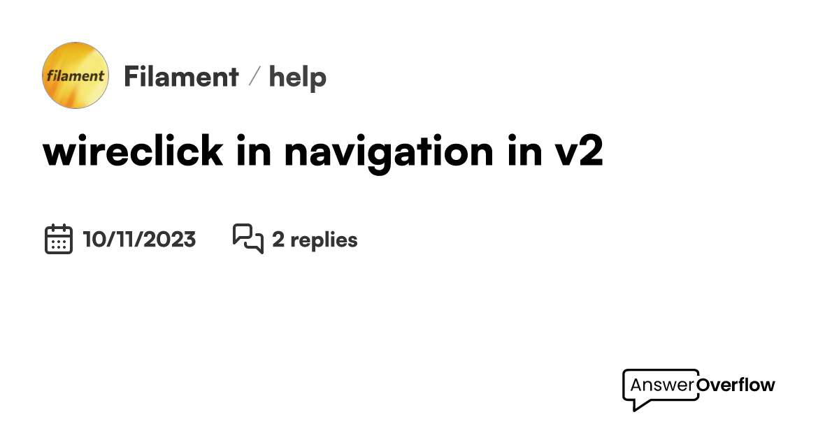 wire:click in navigation in v2? - Filament