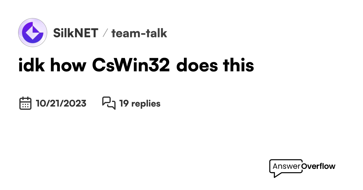 idk how CsWin32 does this - Silk.NET