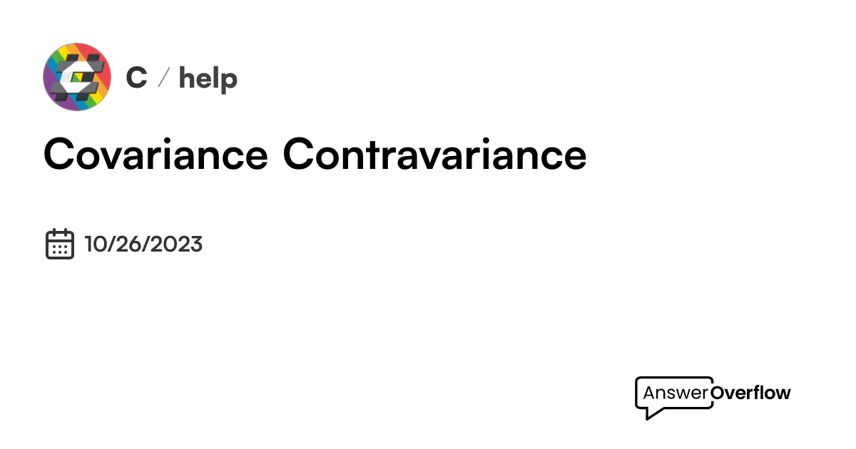 Covariance & Contravariance - C#