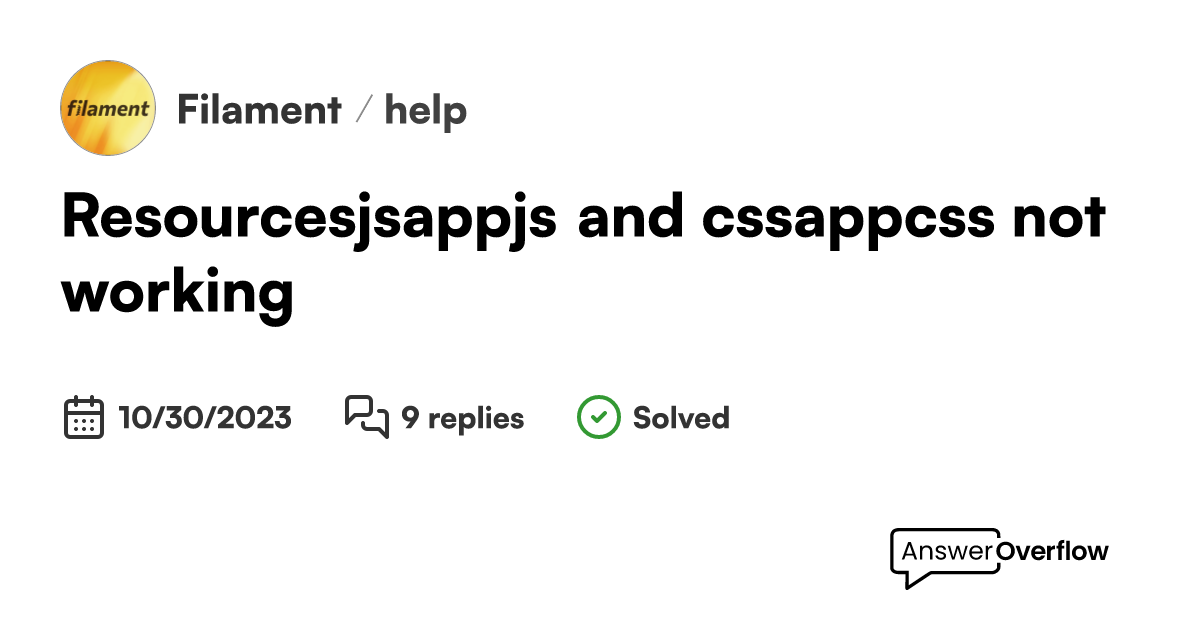 Resources/js/app.js and css/app.css not working - Filament