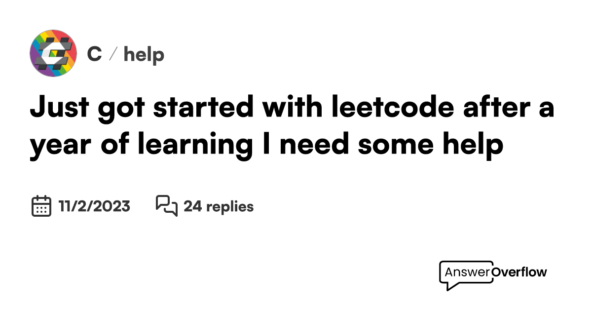 Just got started with leetcode after a year of learning, I need some help... - C#