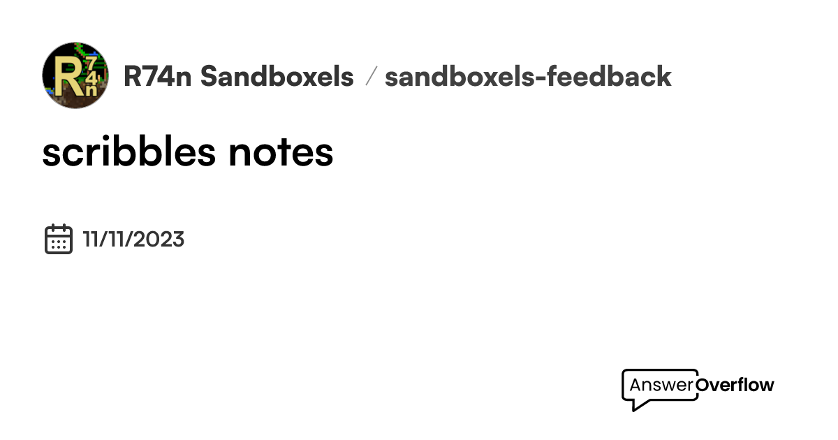 *scribbles notes* - 🚨 R74n / Sandboxels