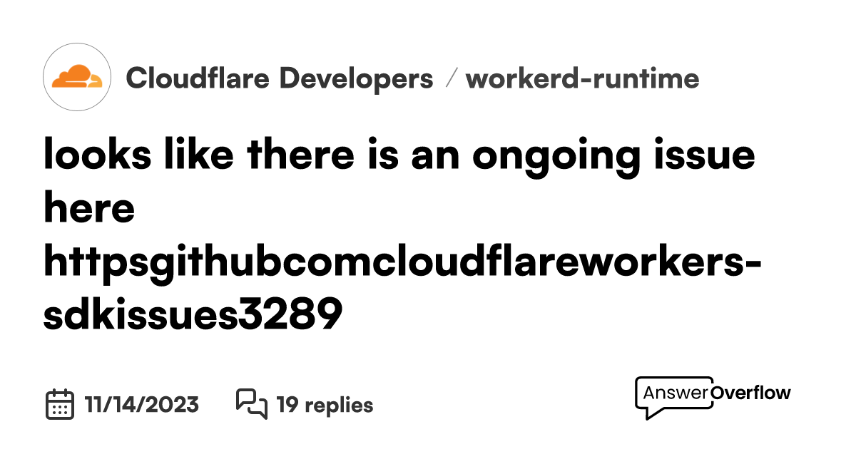 looks like there is an ongoing issue here: https://github.com/cloudflare/workers-sdk/issues/3289 ...