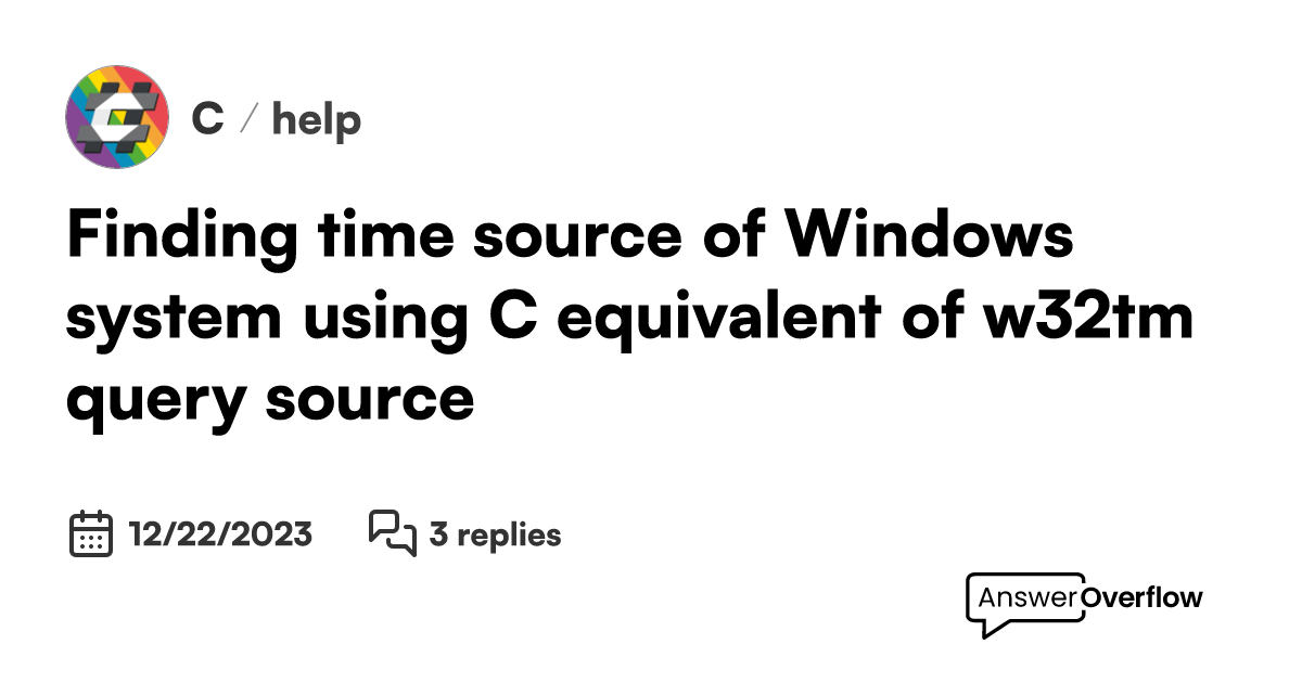 Finding time source of Windows system using C# (equivalent of w32tm /query /source) - C#