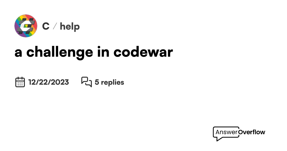 a challenge in codewar - C#