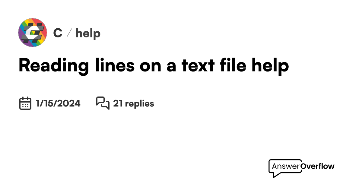 Reading lines on a text file help - C#