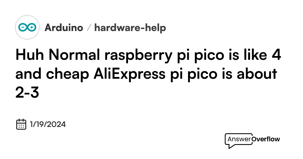 Huh? Normal raspberry pi pico is like 4€ and cheap AliExpress pi pico ...