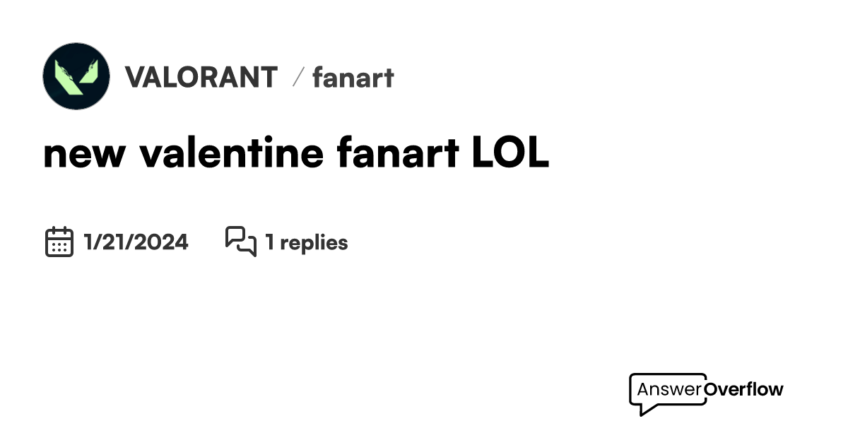 new valentine fanart LOL - VALORANT