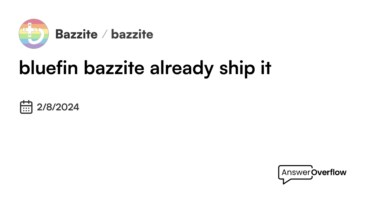 bluefin & bazzite already ship it - Universal Blue