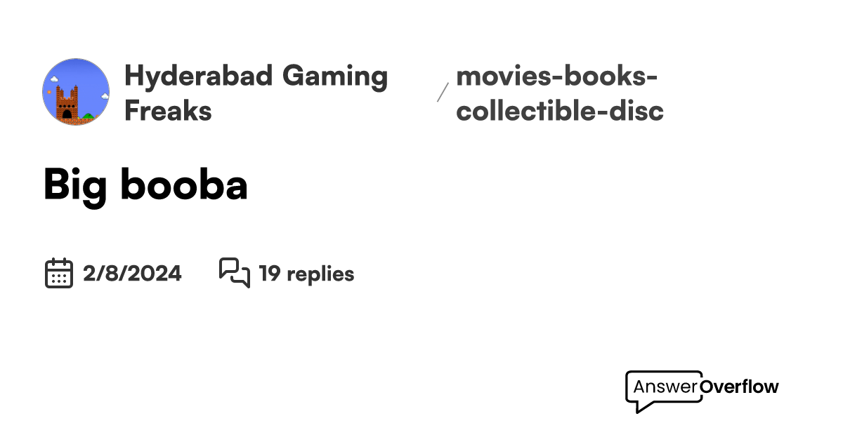 Big booba - Hyderabad Gaming Freaks!🎮🇮🇳
