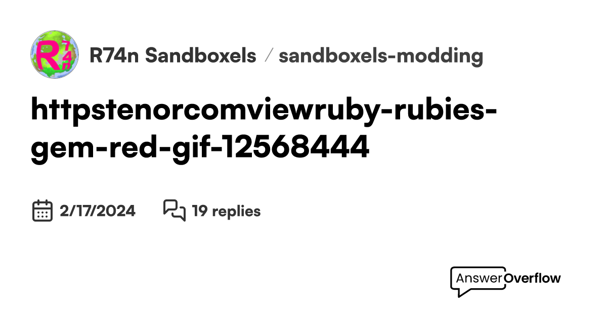 https://tenor.com/view/ruby-rubies-gem-red-gif-12568444 - 🚨 R74n / Sandboxels