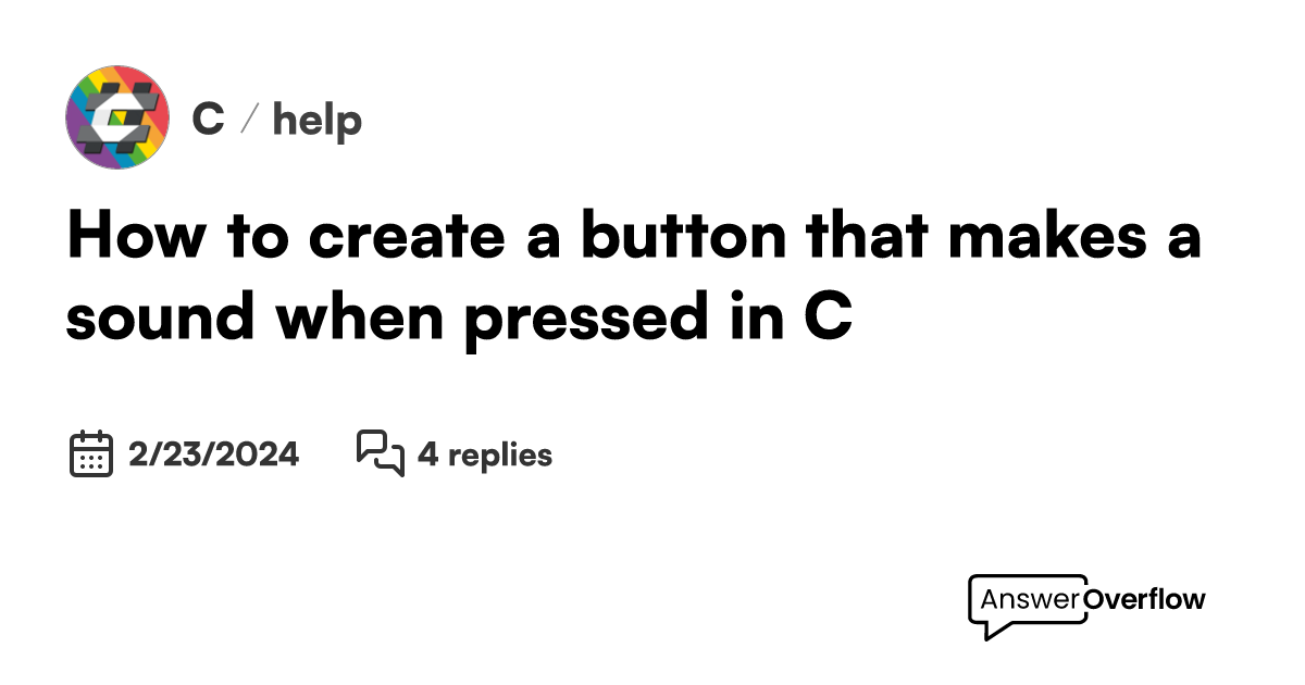 How to create a button that makes a sound when pressed in C# - C#