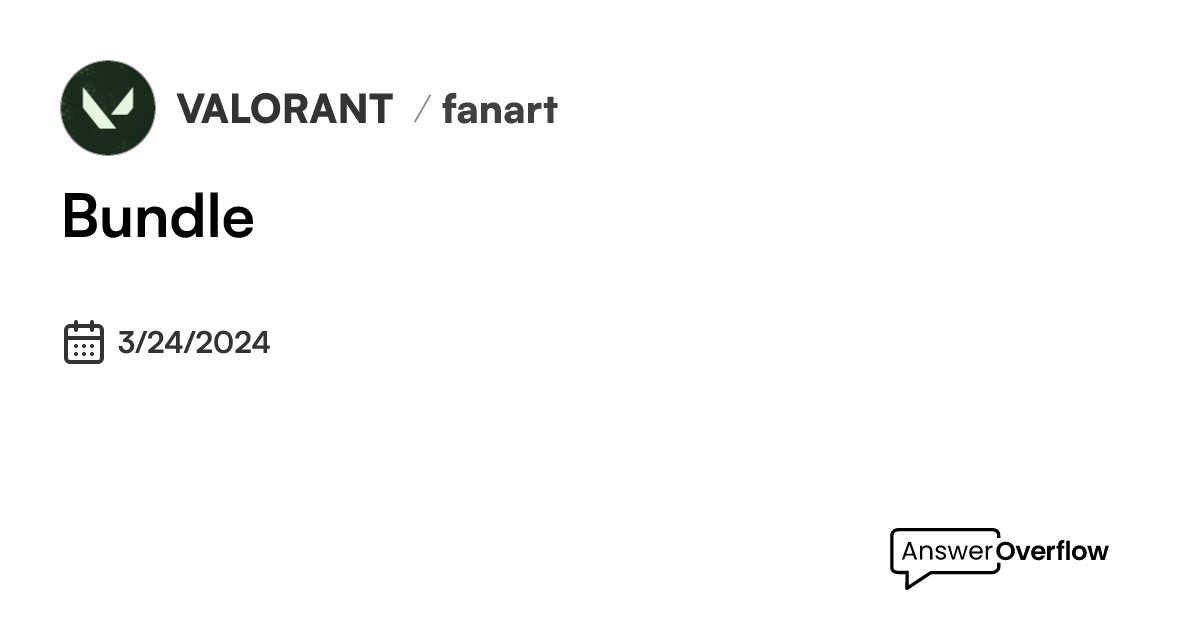 Bundle - VALORANT