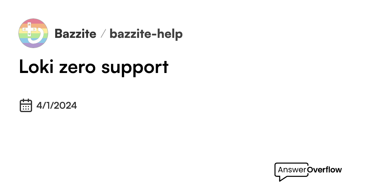 Loki zero support? - Universal Blue